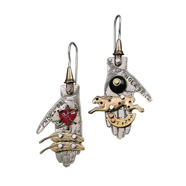 Thomas Mann hand made narrative jewelry. Thomas Mann Design
