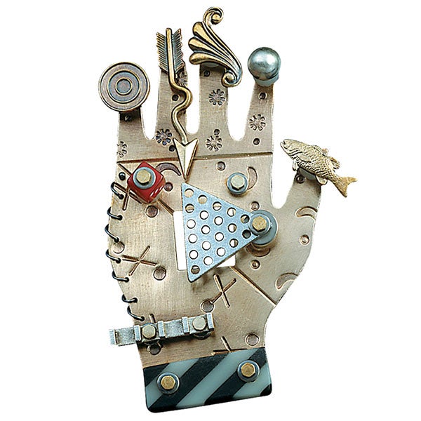 Thomas Mann hand pin. | Thomas Mann Design